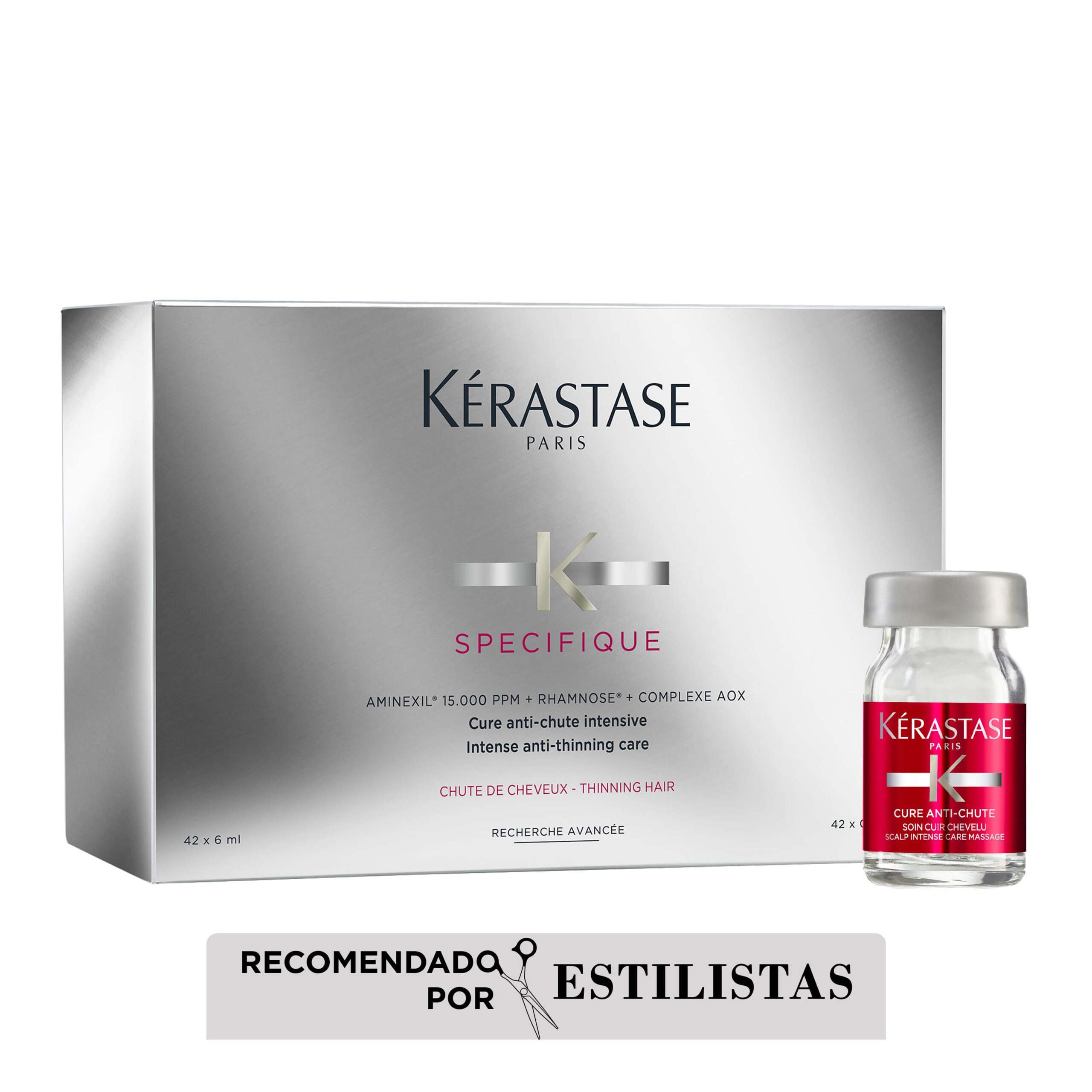 Tratamiento Curas Anti-caída | 42*6ML | Kérastase Specifique – Grupo Ramirez